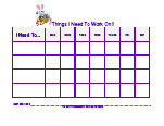 Printable Holiday Behavior Charts and Activities