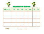 Printable Holiday Behavior Charts and Activities