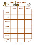 Behavior Charts for Kids
