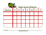 Thomas Tank Engine Behavior Charts