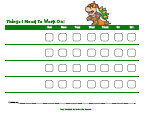Behavior Charts with Your Favorite Video Game Character