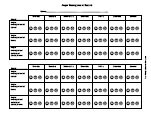 Anger Management Behavior Charts