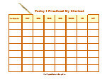 Instrument Practice Charts