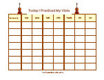 Instrument Practice Charts