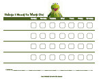 Muppet Behavior Charts