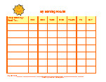 Behavior Charts for Daily Routines