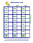 Behavior Charts for Kids